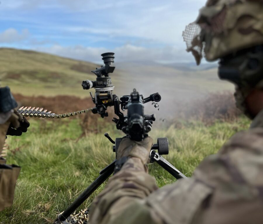 Machine Gun Platoon Cadre and Live Firing - 2nd Battalion - Royal ...