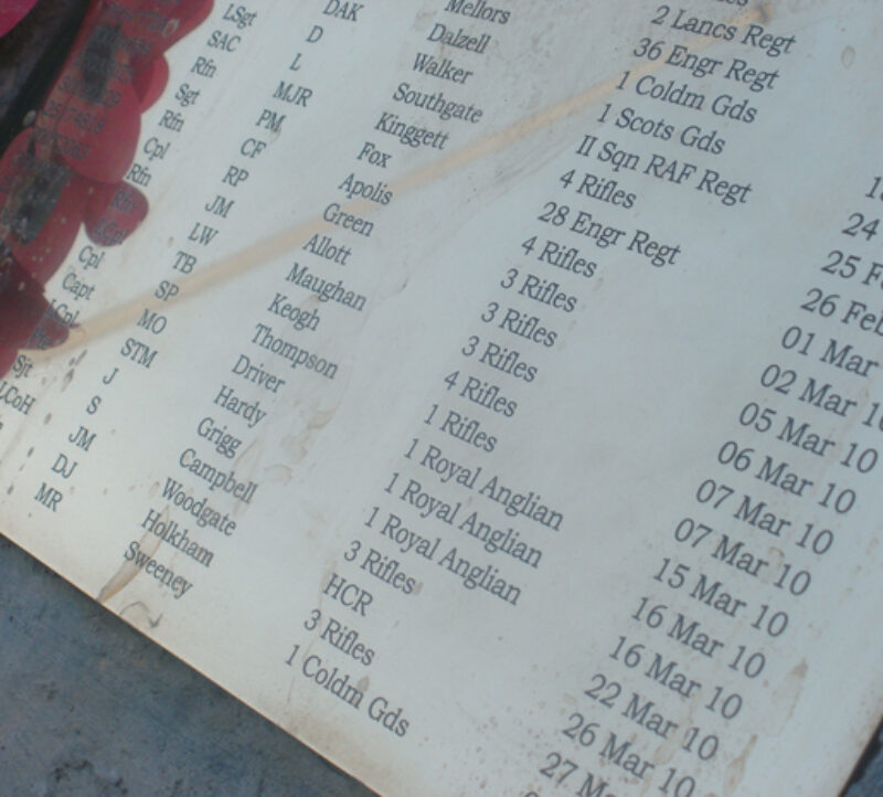 Captain Martin Oliver Driver - Royal Anglian Regiment