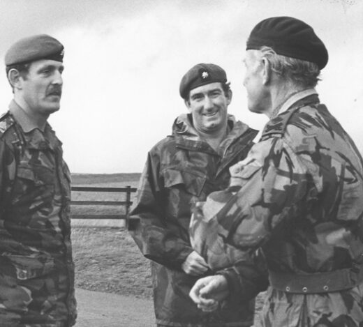 Major Andrew Foxcroft French - Royal Anglian Regiment