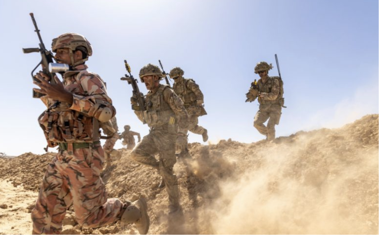2nd Battalion honing their desert war-fighting skills in Oman - Royal ...