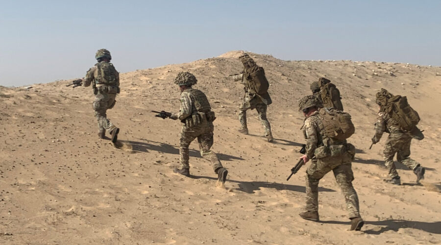 Exercise DESERT WARRIOR 7 - 1st Battalion - Royal Anglian Regiment