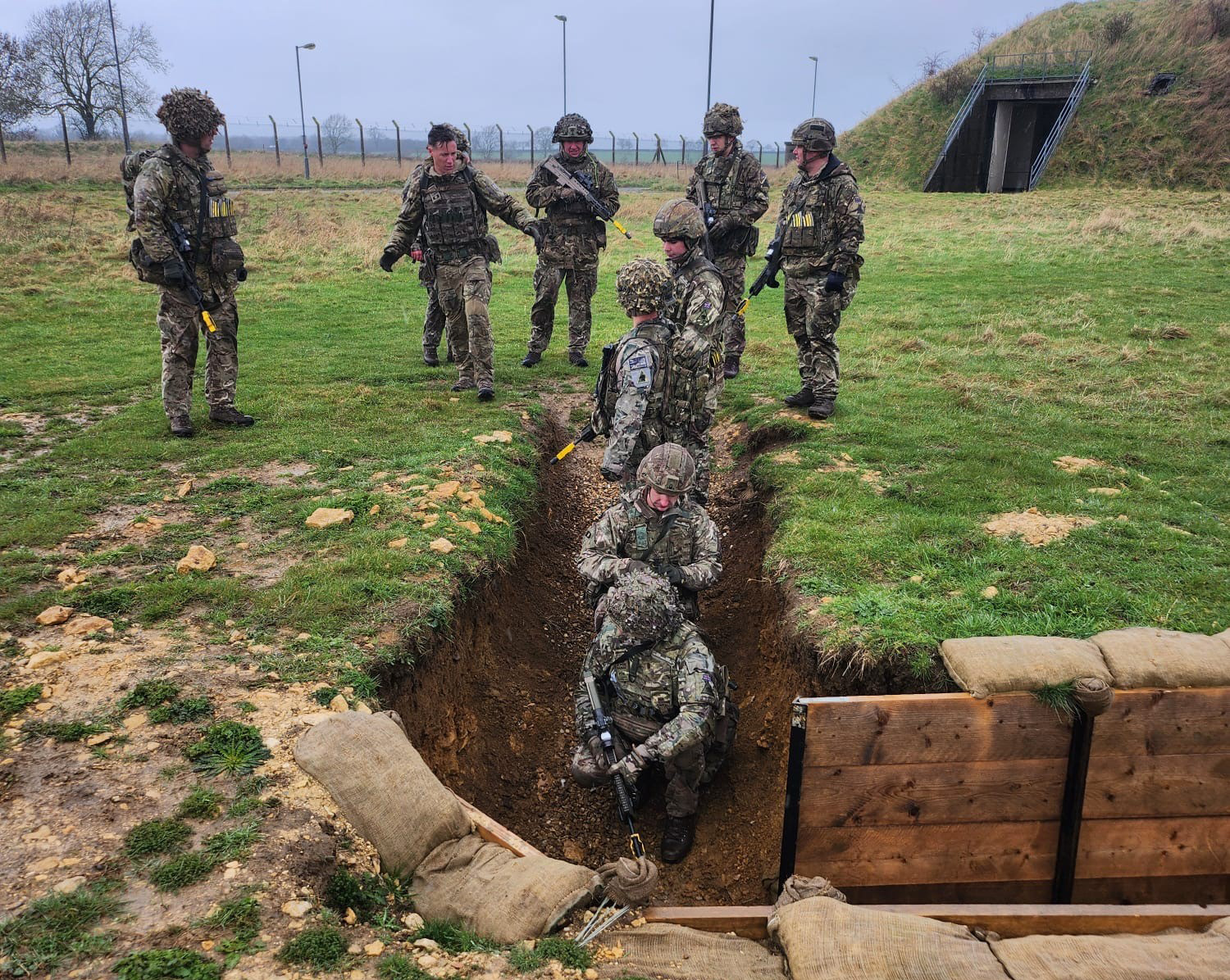 Our 3rd Battalion Maintaining Their Training - Royal Anglian Regiment