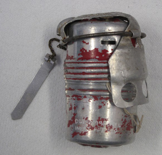 Italian jumping jack mine, used against British troops during Aden ...