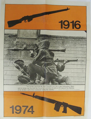 Northern Ireland - Republican terrorist Poster - Royal Anglian Regiment