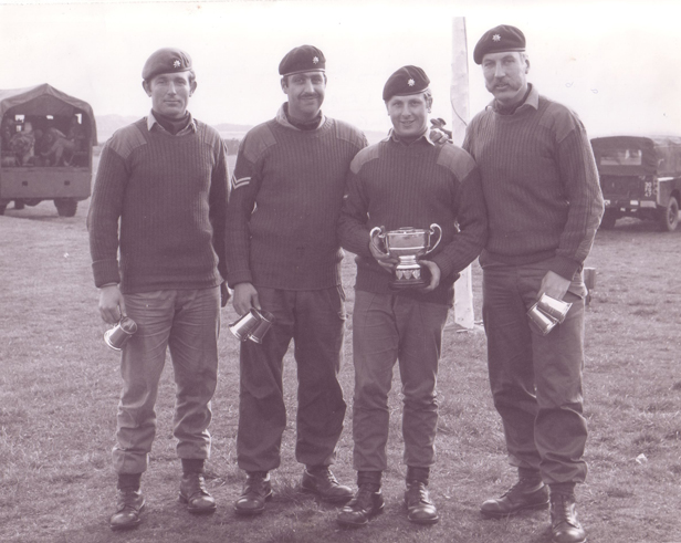 Soldiers from the 1st Battalion, Royal Anglian Regiment in Northern ...