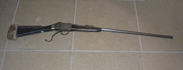 Home martini action made weapon in the Middle East and used by the ...