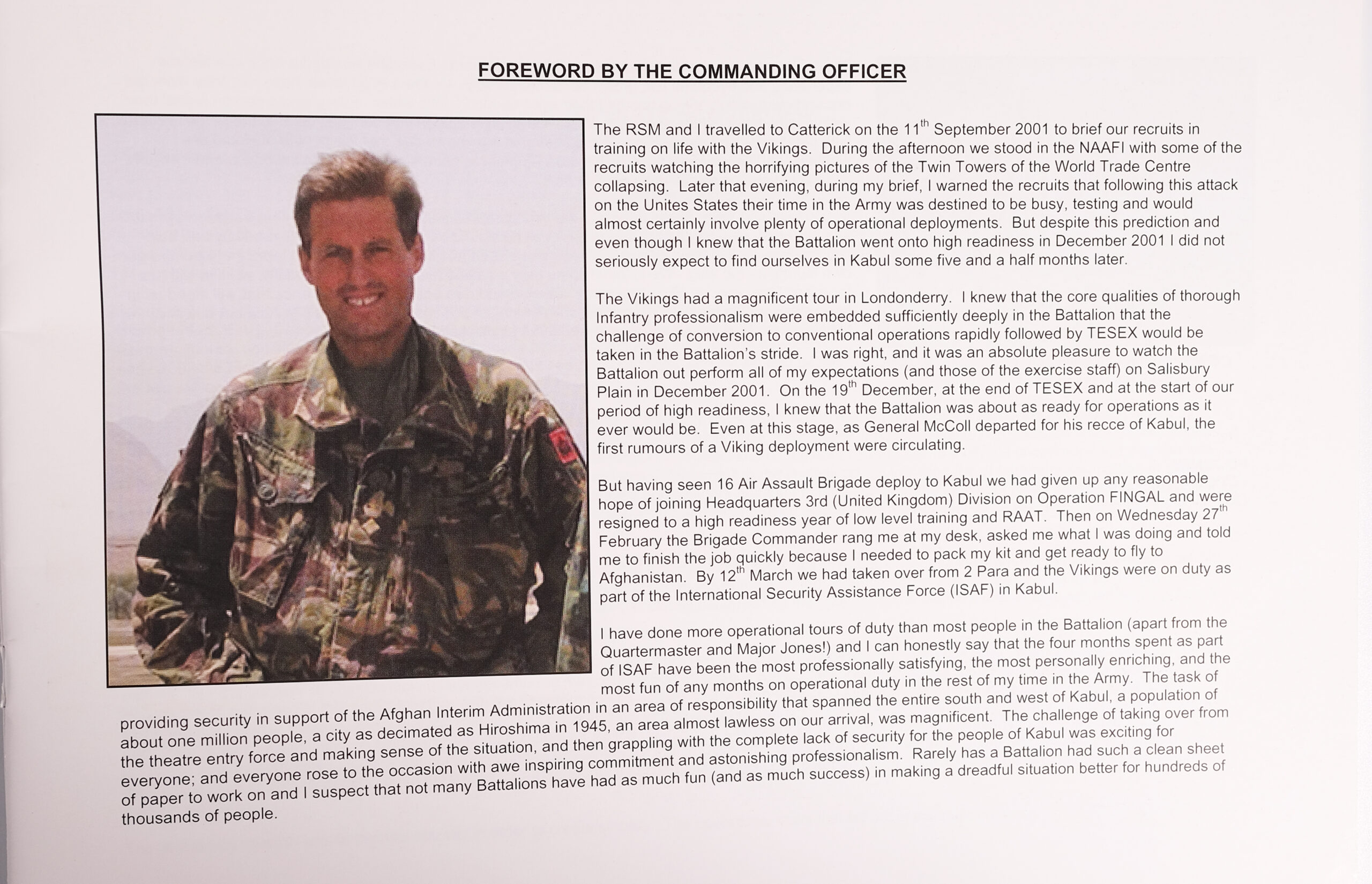 1st Battalion Royal Anglian Regiment Op FINGAL Mar - Jun 2002 ...