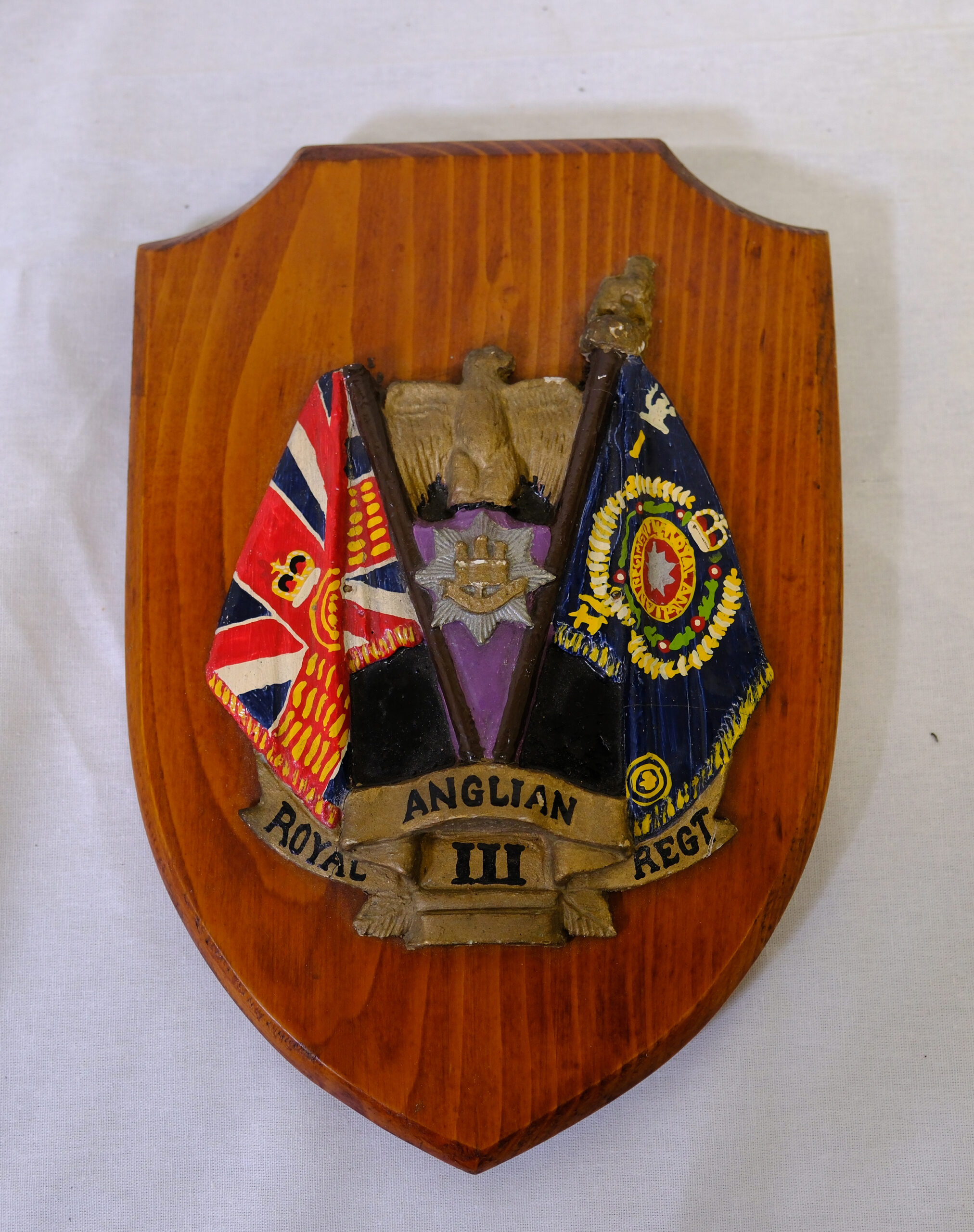 3rd Battalion Royal Anglian Regiment plaque from 2003 - Royal Anglian ...