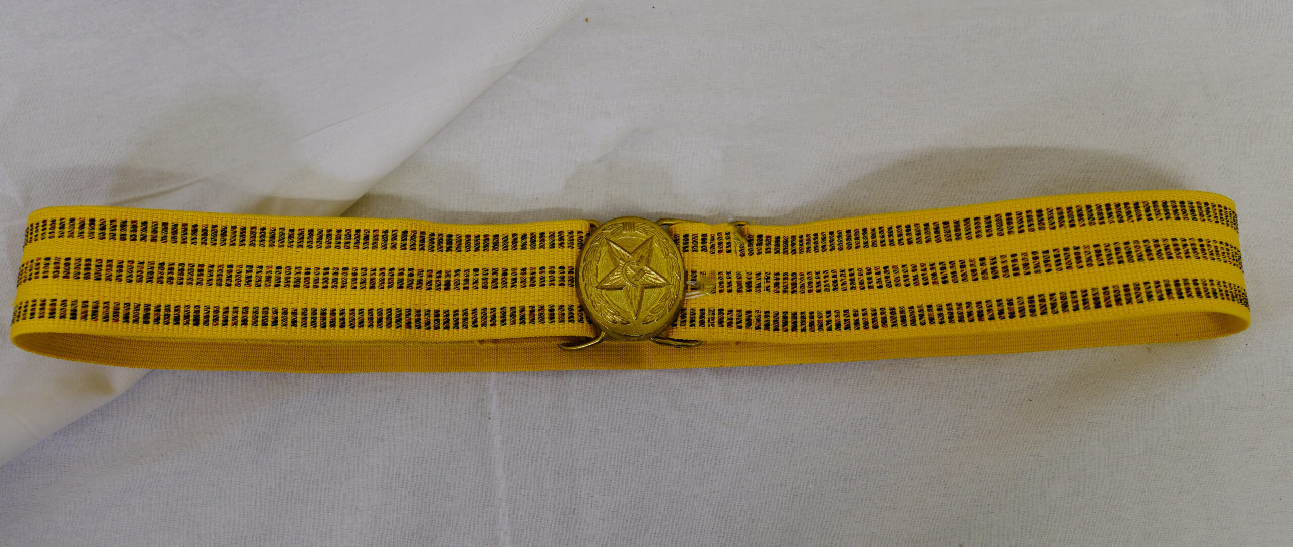 Kuwaiti Army yellow belt secured by 2nd Battalion Royal Anglian ...