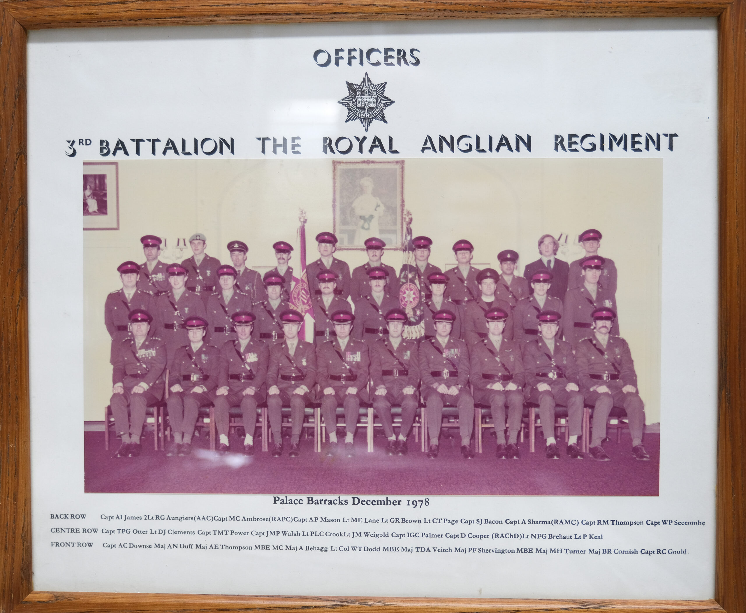 Officers' Mess 3rd Battalion Royal Anglian Regiment at Palace Barracks ...
