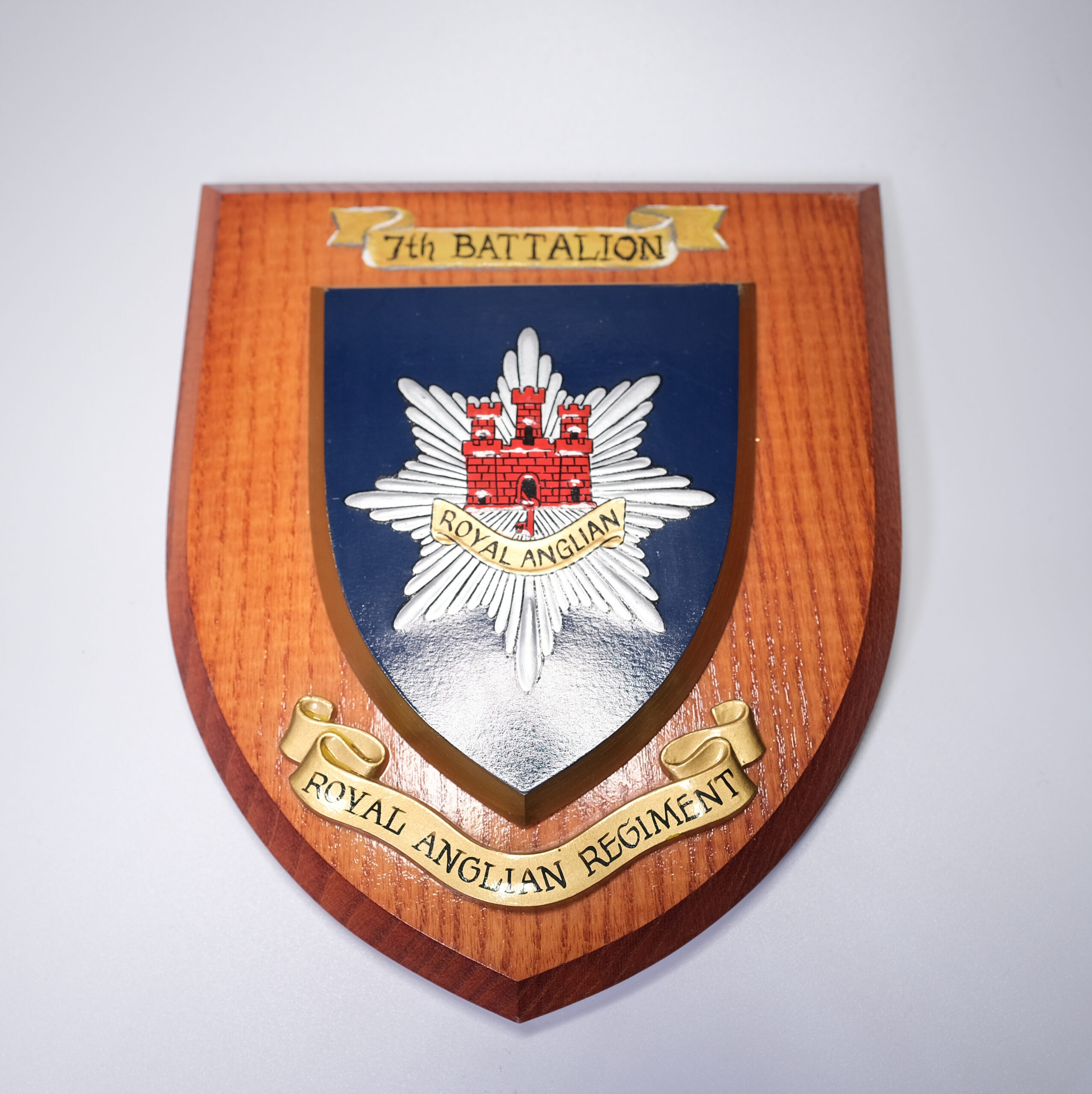 Royal Anglian Regiment 7th Battalion Plaque 1971-99 - Royal Anglian ...