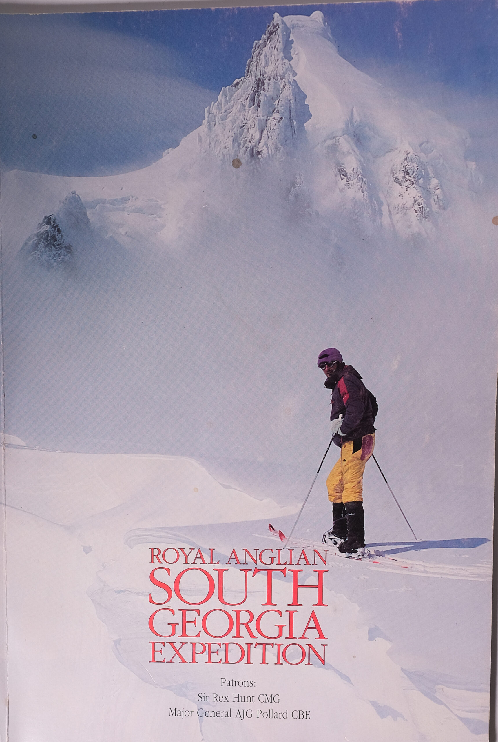 Royal Anglian South Georgia Expedition book - Royal Anglian Regiment