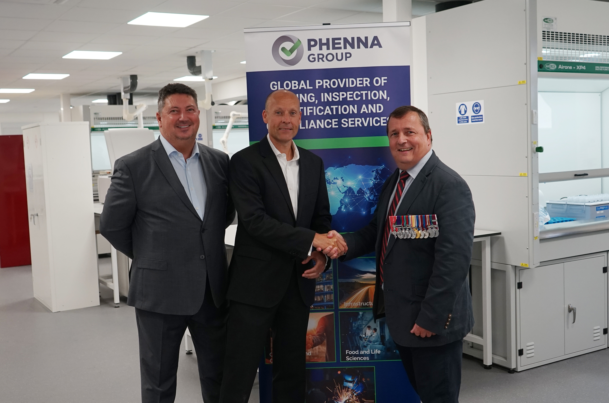 Phenna Group Sign the Armed Forces Covenant - Royal Anglian Regiment