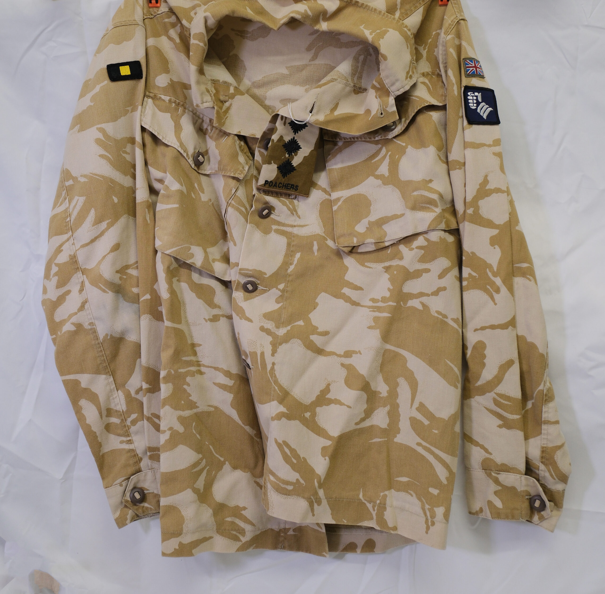 British Army Desert DP Combats from the Gulf war - Royal Anglian Regiment