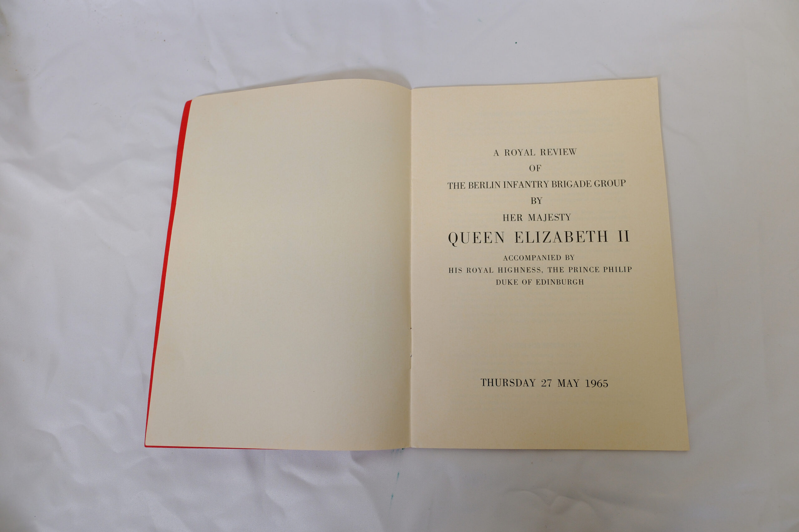 A Royal Review of the Berlin Infantry Brigade Group by Her Majesty ...