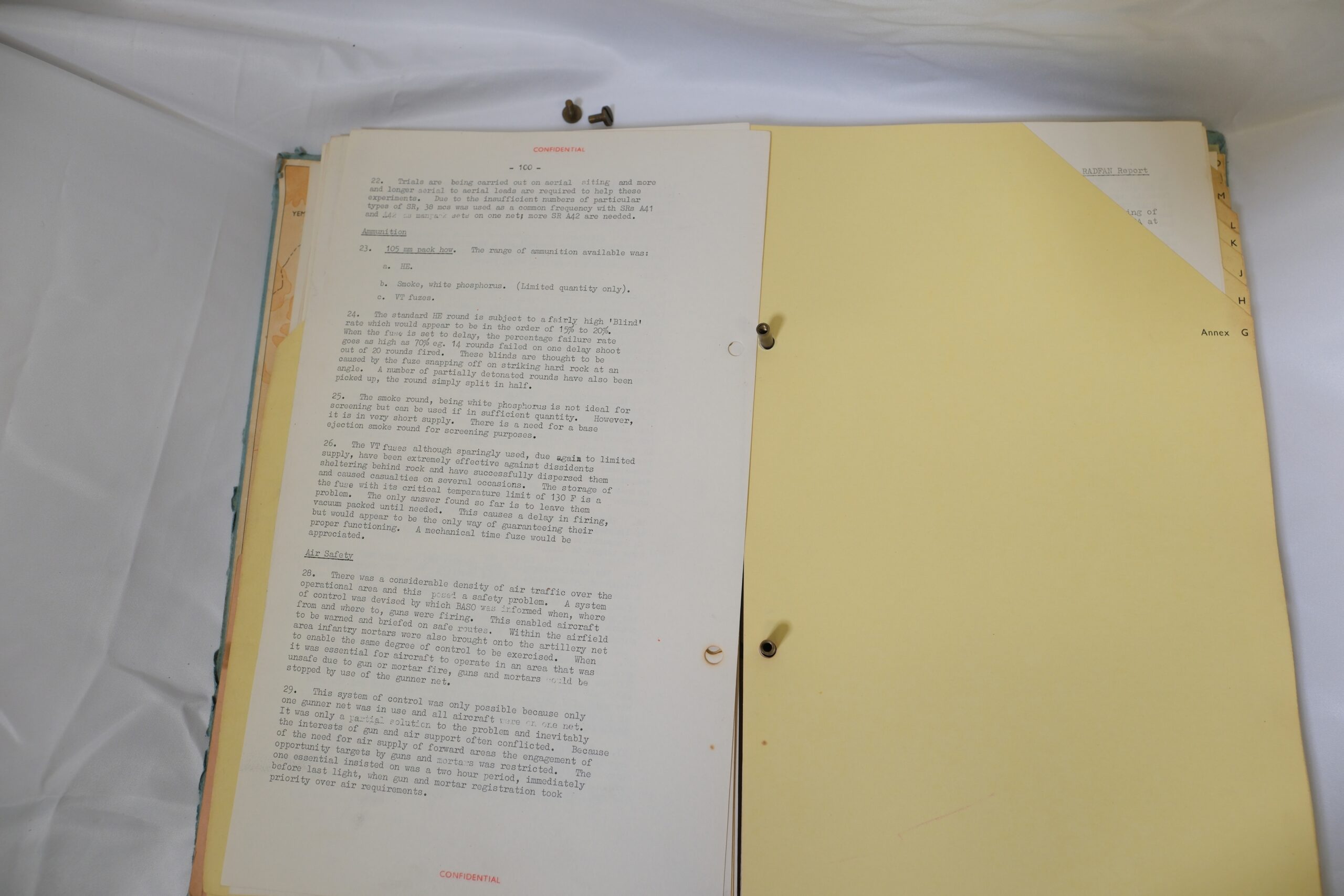 Operations in Radfan 1964 operations guide notes - Royal Anglian Regiment