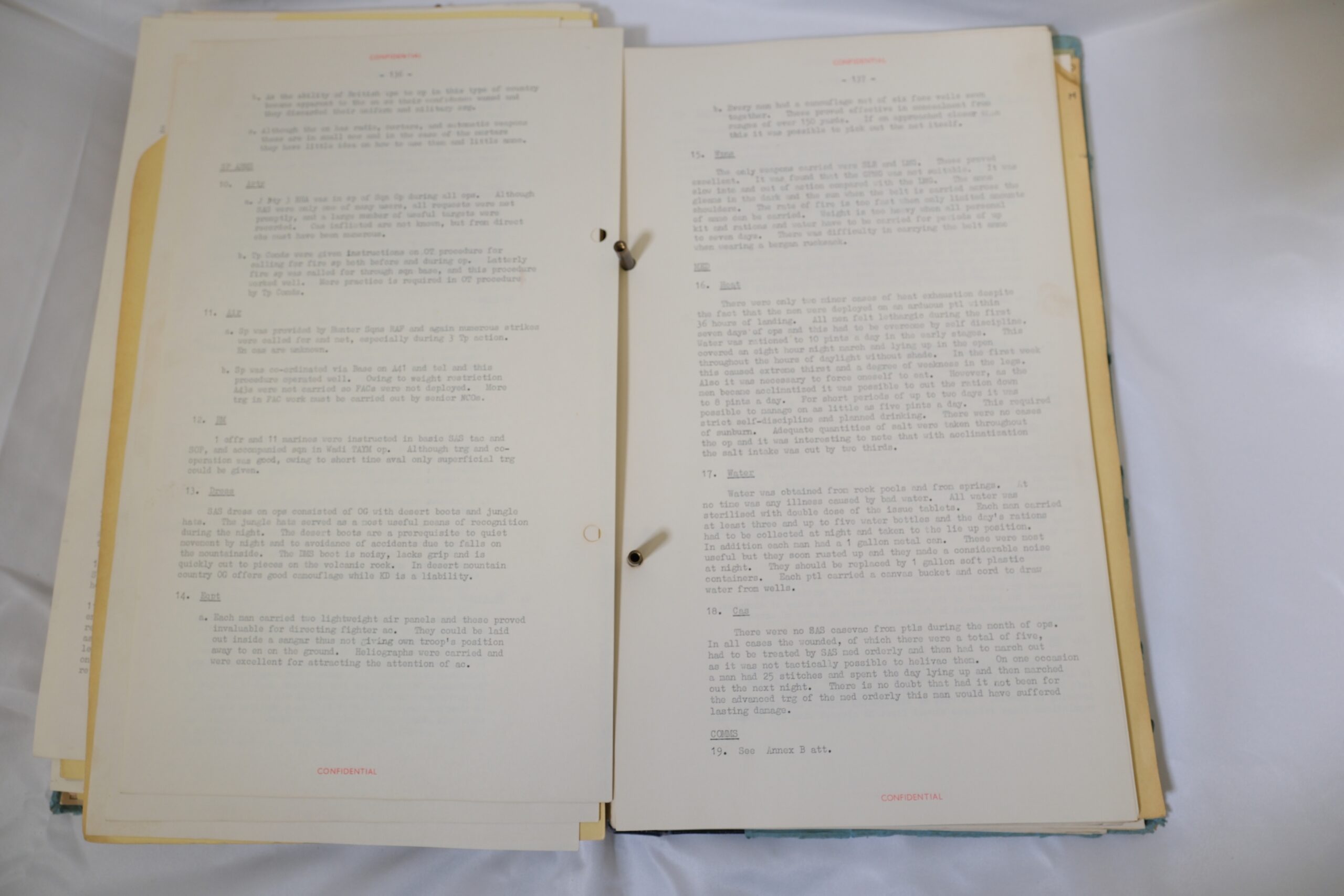 Operations in Radfan 1964 operations guide notes - Royal Anglian Regiment