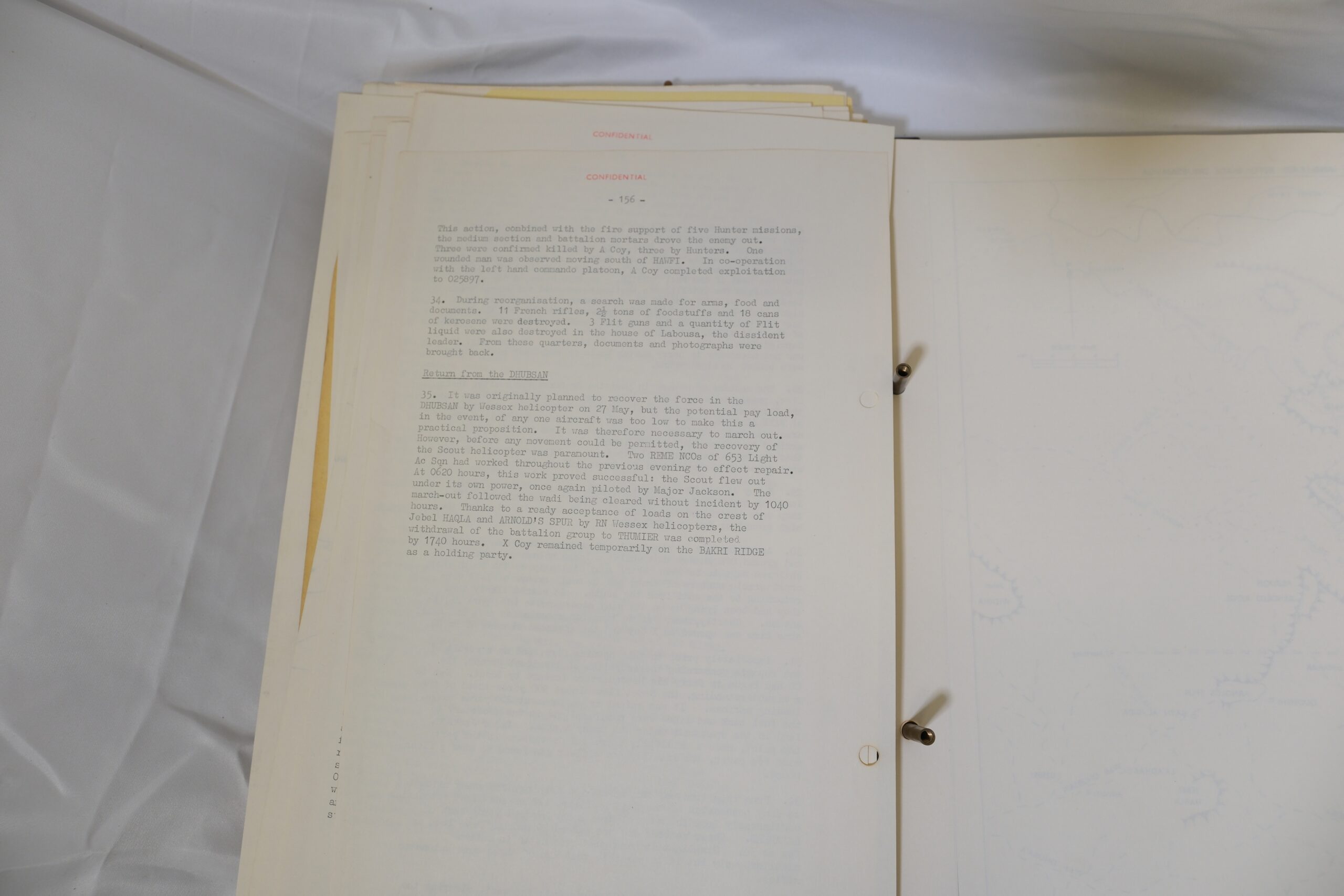 Operations in Radfan 1964 operations guide notes - Royal Anglian Regiment