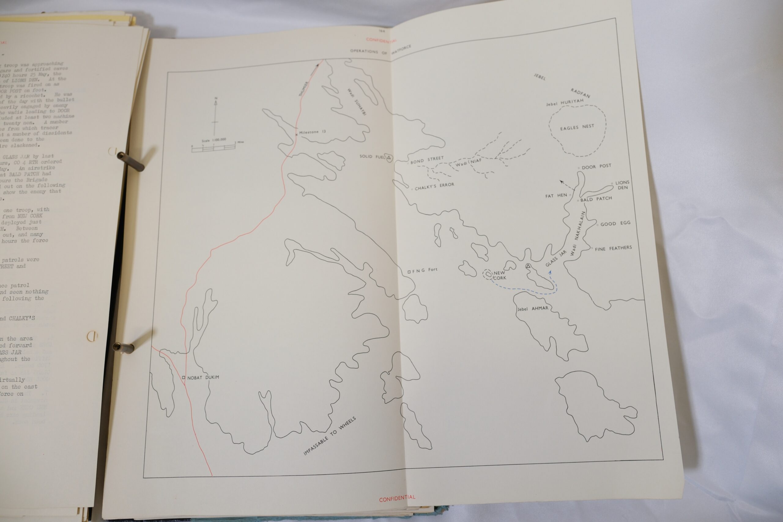 Operations in Radfan 1964 operations guide notes - Royal Anglian Regiment