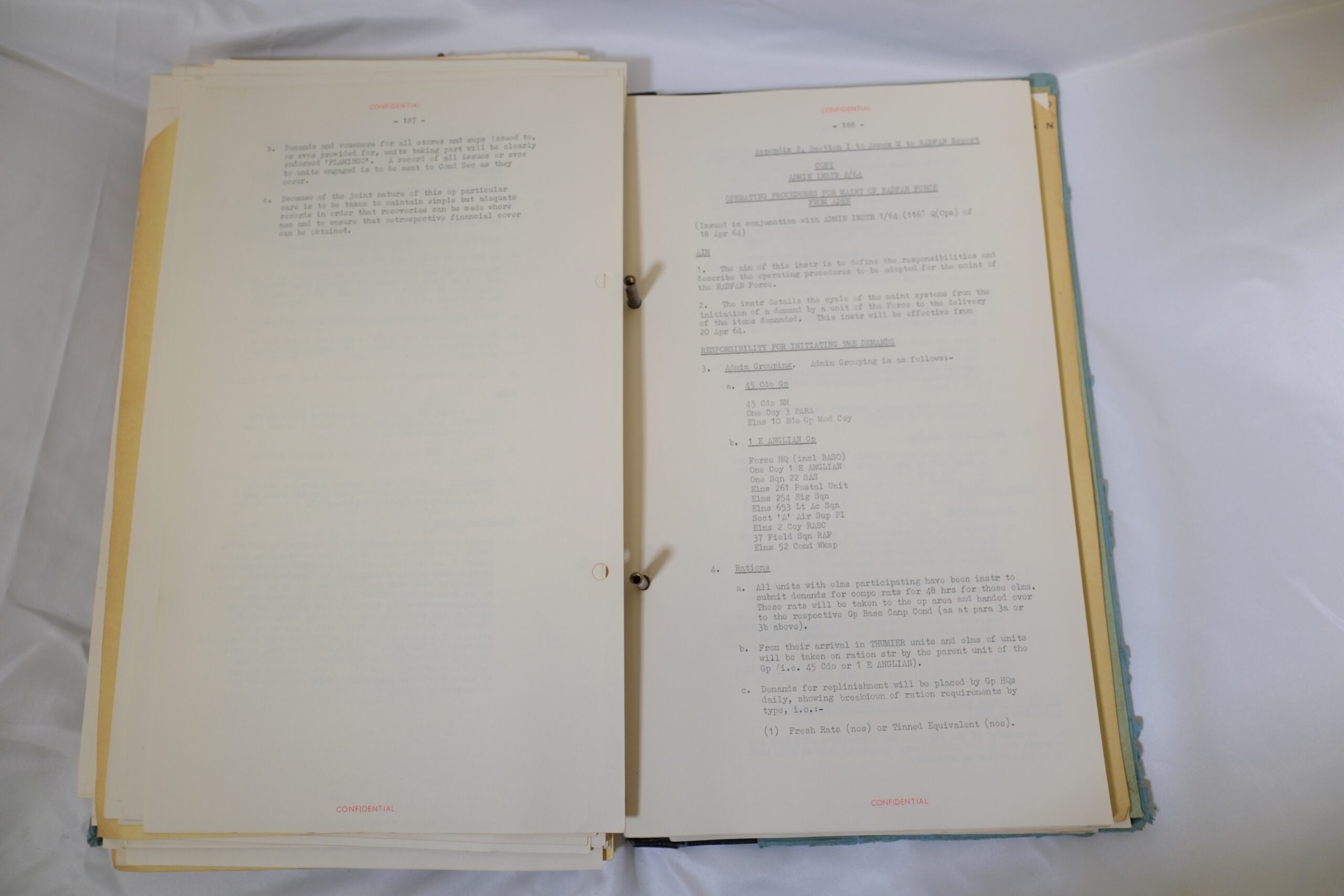 Operations in Radfan 1964 operations guide notes - Royal Anglian Regiment