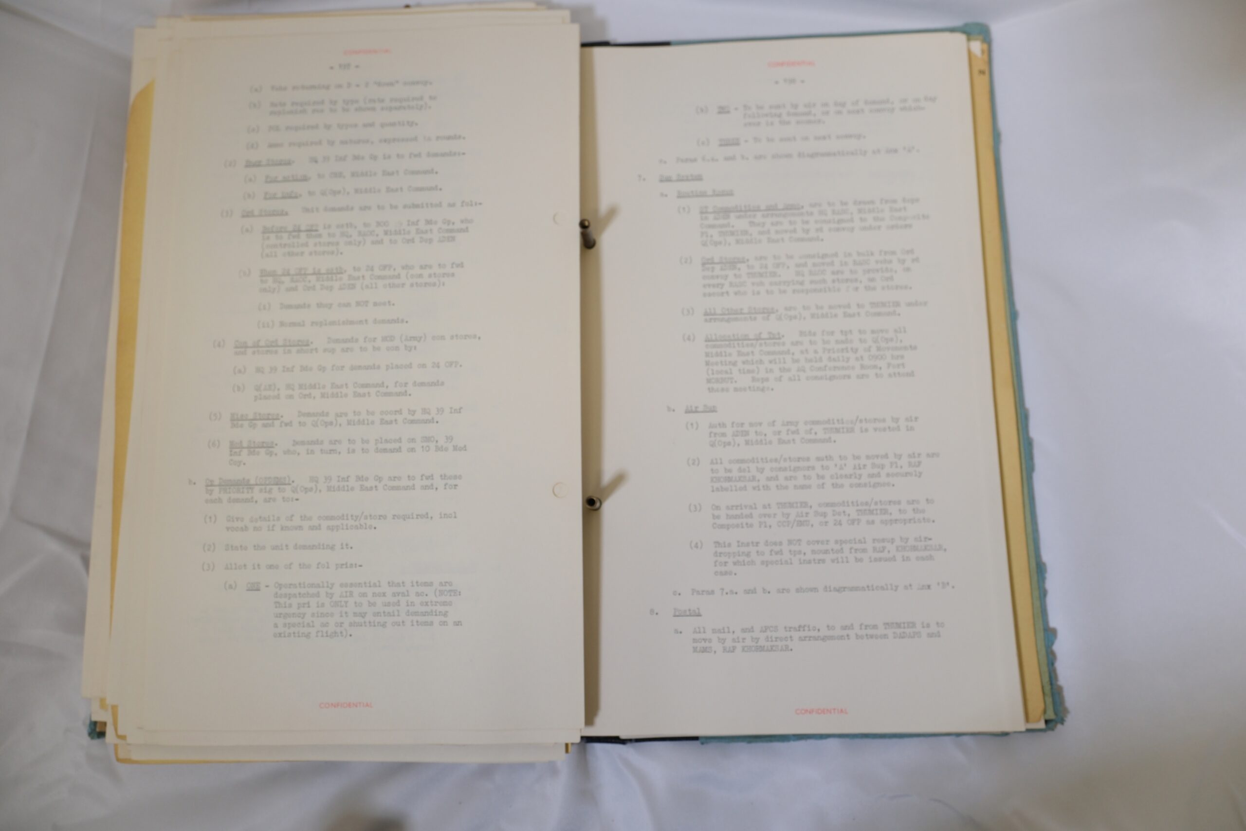 Operations in Radfan 1964 operations guide notes - Royal Anglian Regiment