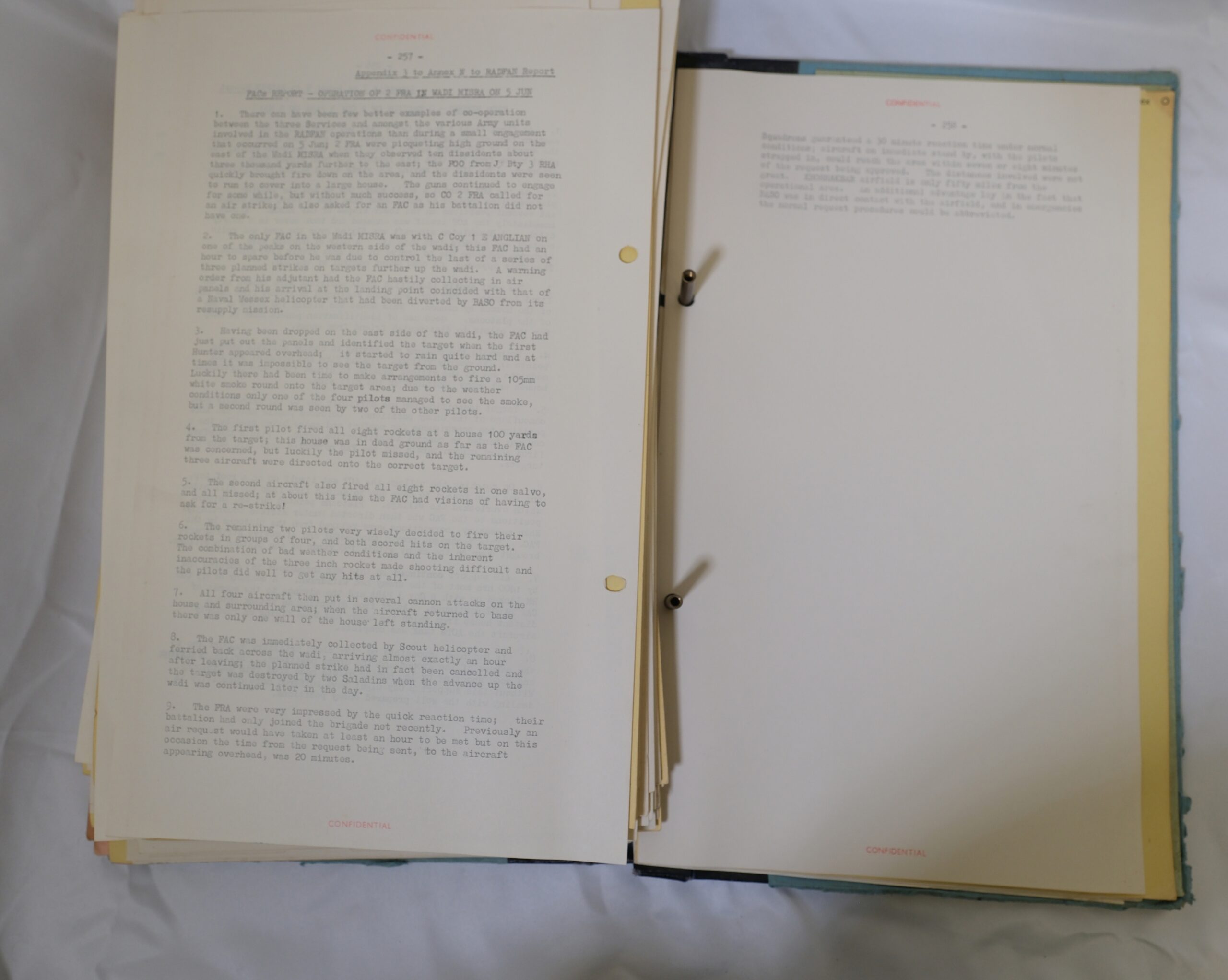 Operations in Radfan 1964 operations guide notes - Royal Anglian Regiment