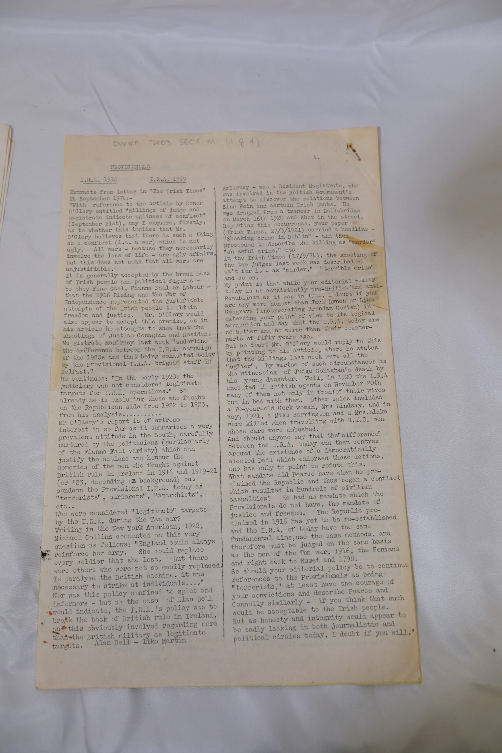 Operations in Radfan 1964 operations guide notes - Royal Anglian Regiment