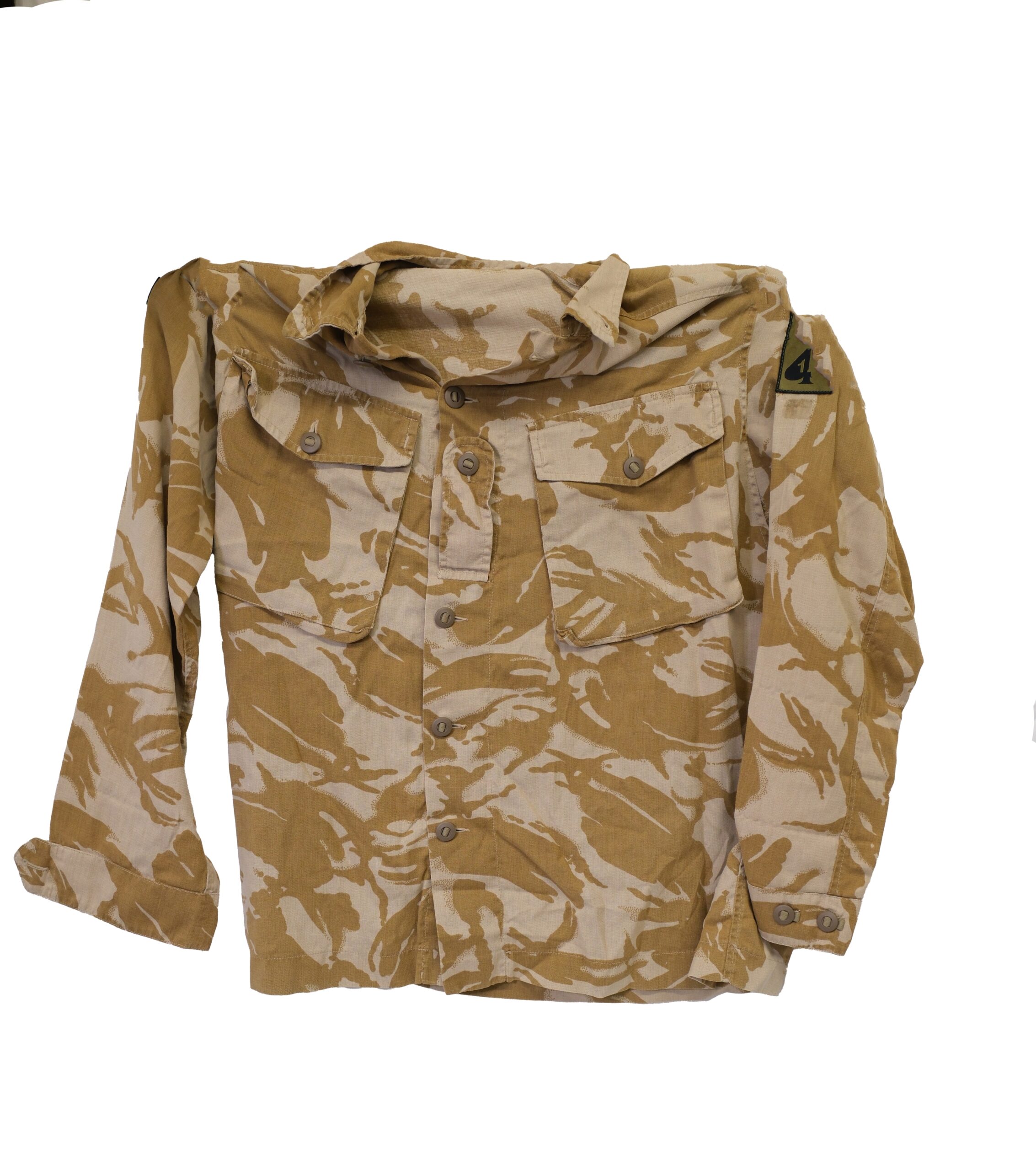 British Army Military Field Jacket Combat Tropical Camo Desert - Royal ...