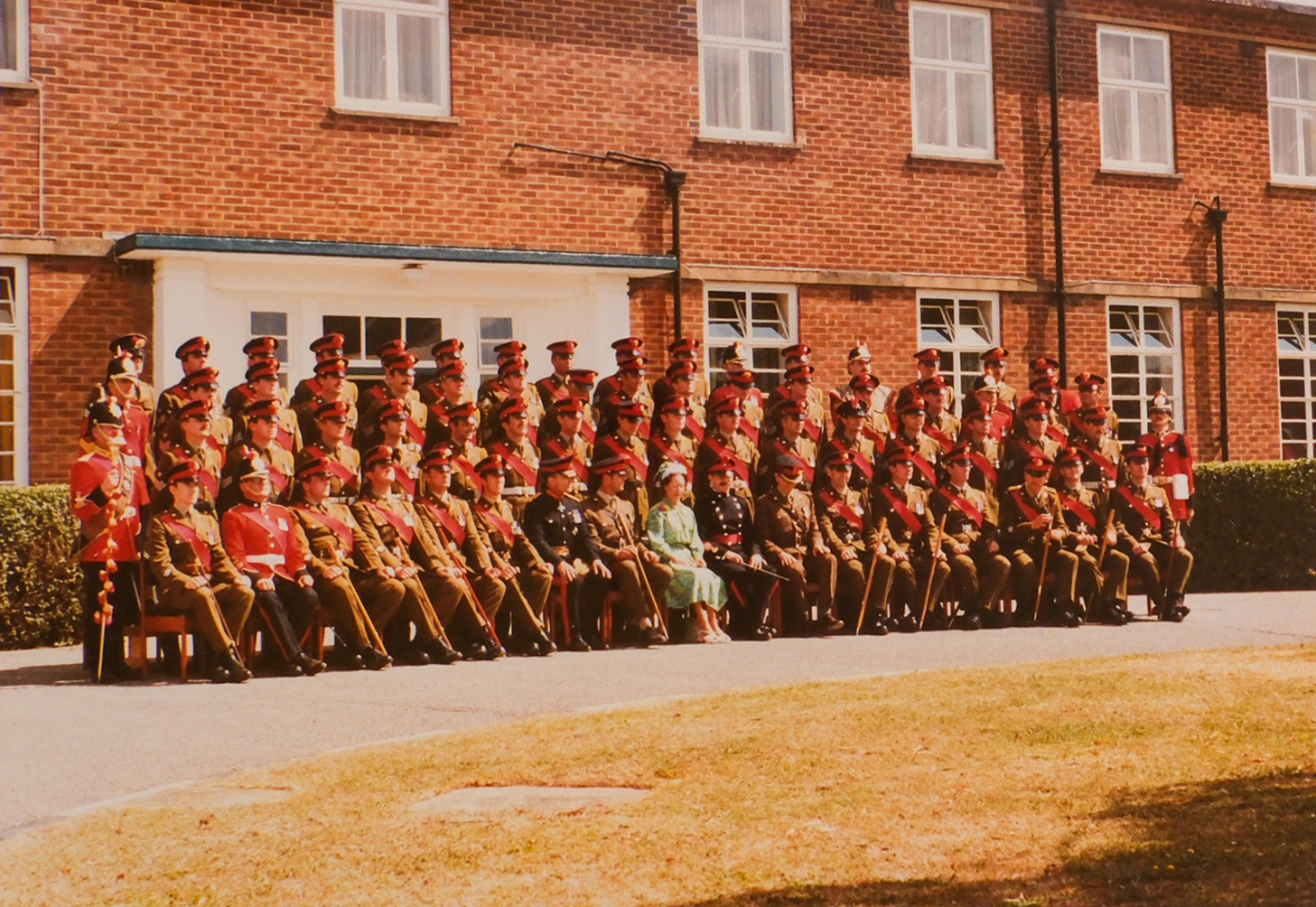 Deputy Colonel in Chief with the Warrant Officers' and Sergeants' Mess in 1987 - Royal Anglian ...