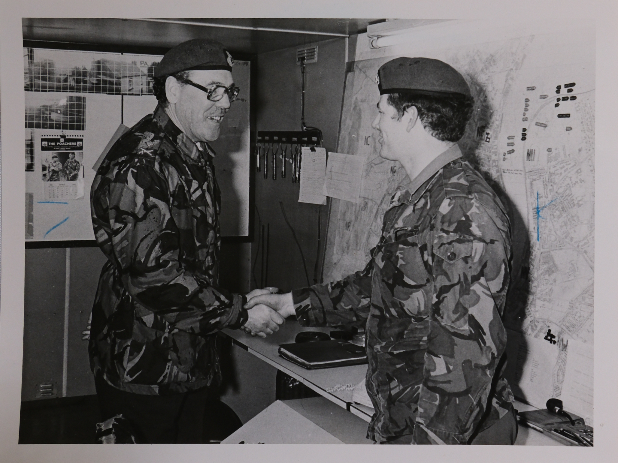 Colonel Commandant meets Corporal Black Royal Anglian Regiment in ...