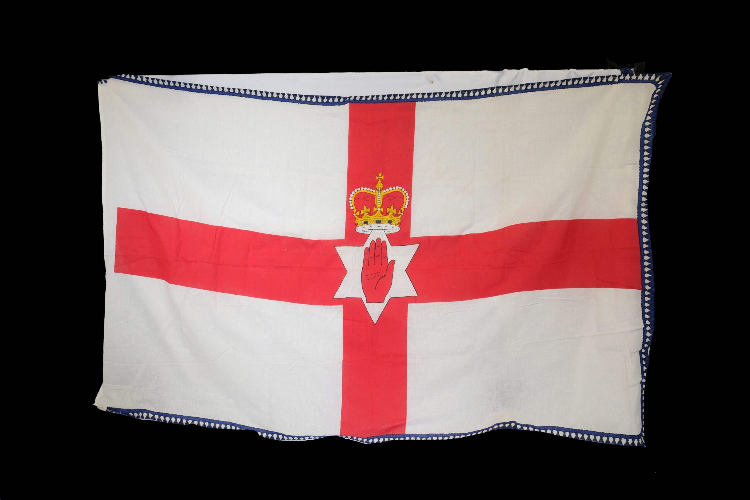 Ulster Flag from Northern Ireland Campaign - Royal Anglian Regiment