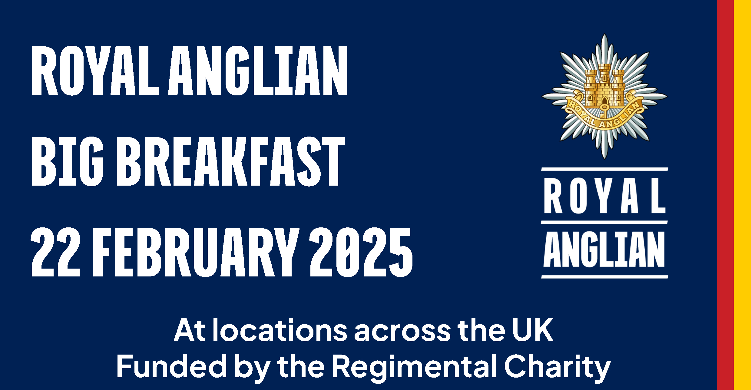 For those attending Big Breakfast 25 Events - Have a great day! - Royal ...