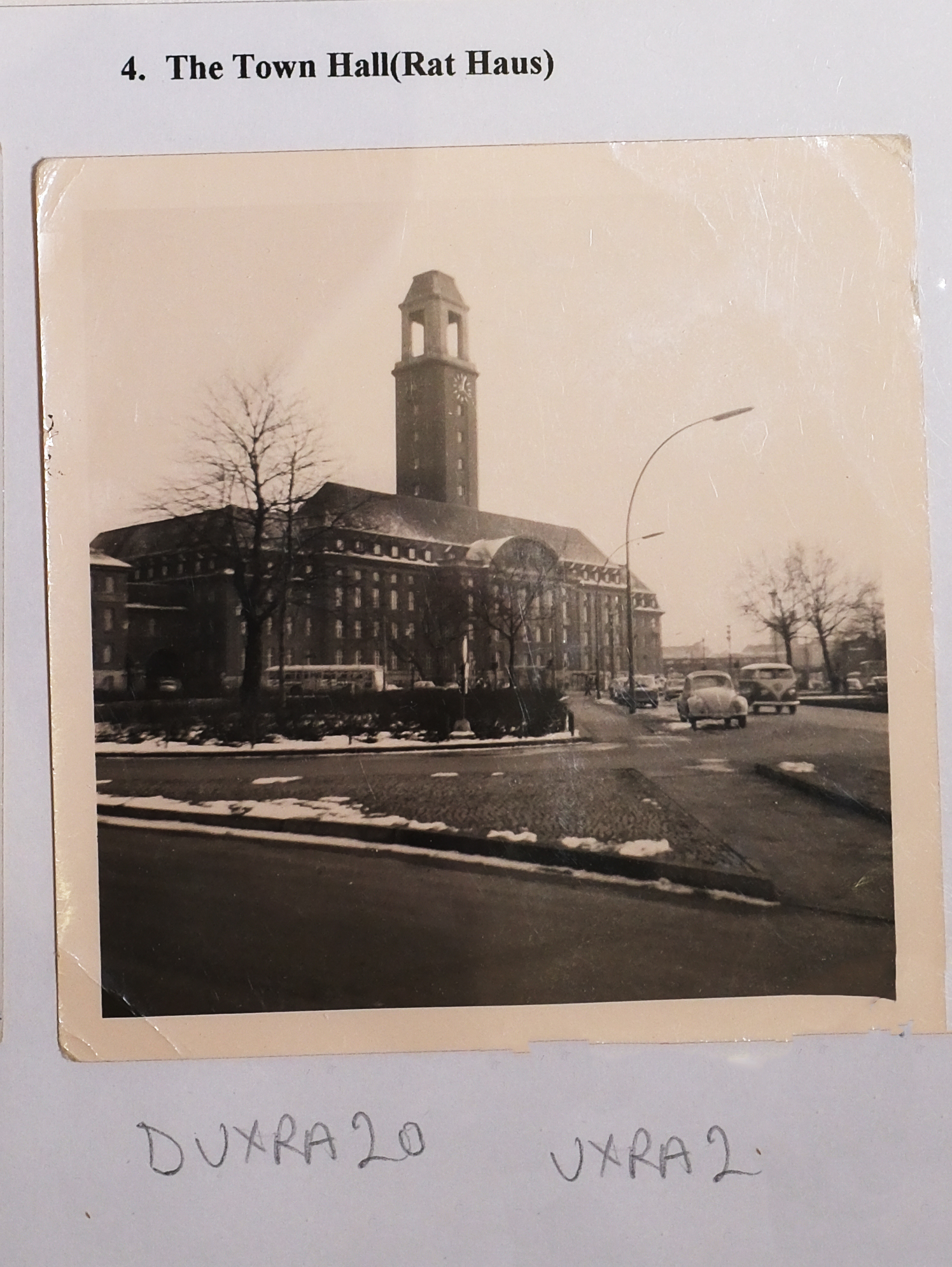 Bandsman Mick Hull in Berlin 1967-68 - Royal Anglian Regiment