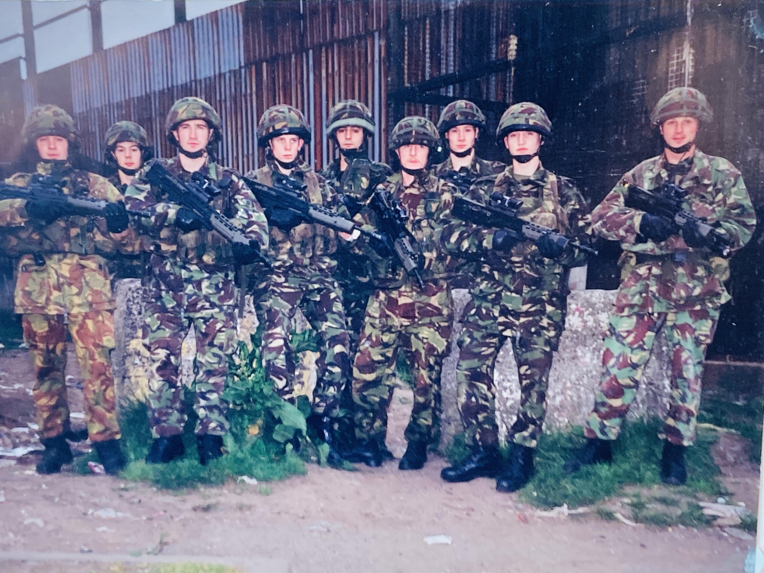 1st Battalion with attachments from 2nd Battalion. New Barnsley RUC ...