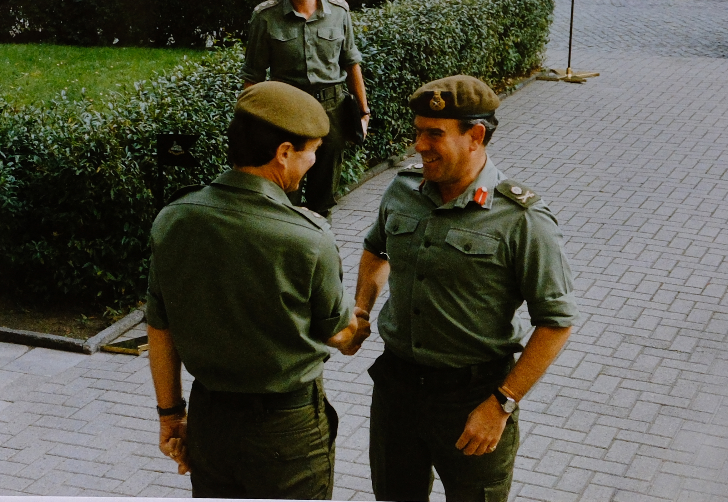 Major General Hugh Michael Rose visits the 2nd Battalion Royal Anglian ...