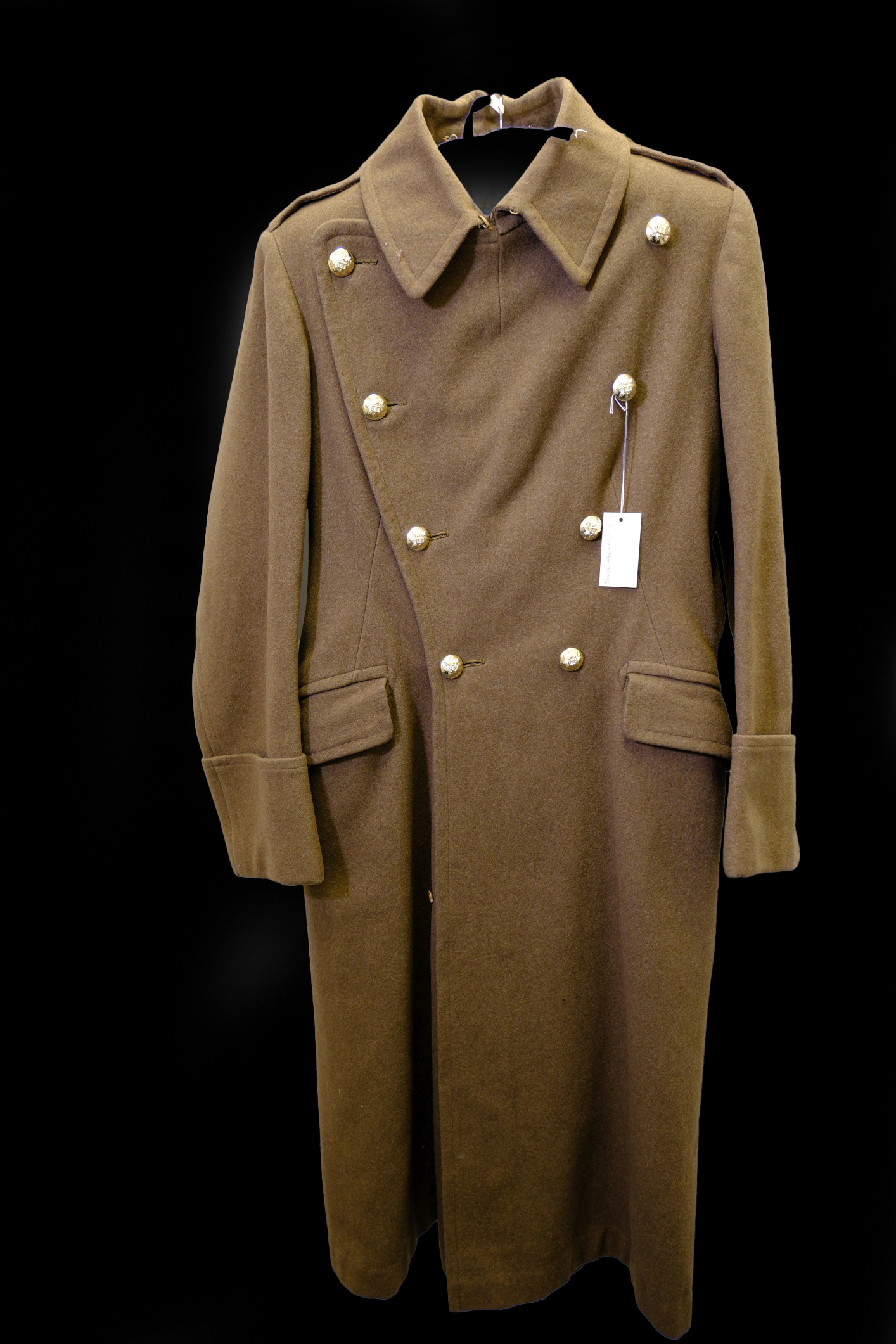 Dismounted 1951 Pattern British Army Greatcoat - Royal Anglian Regiment