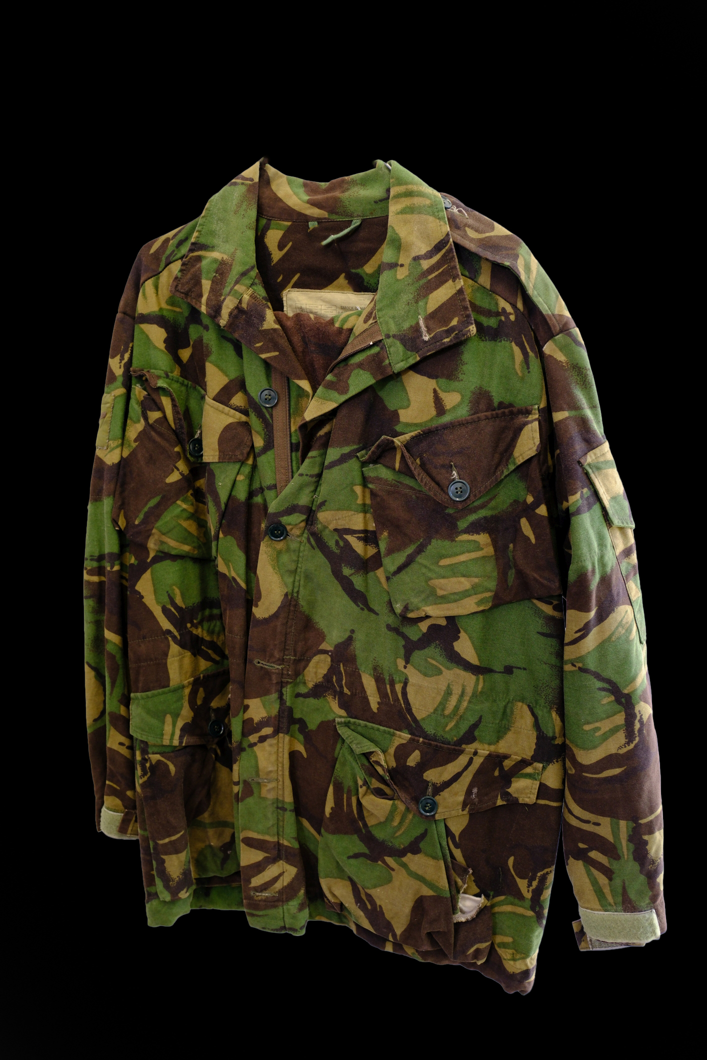 British Army DPM Combat Jacket circa 1985 - Royal Anglian Regiment