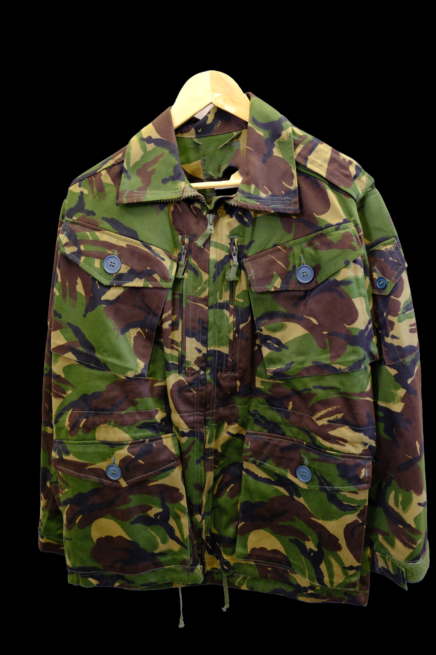 British Army DPM Combat Jacket circa 1990s - Royal Anglian Regiment