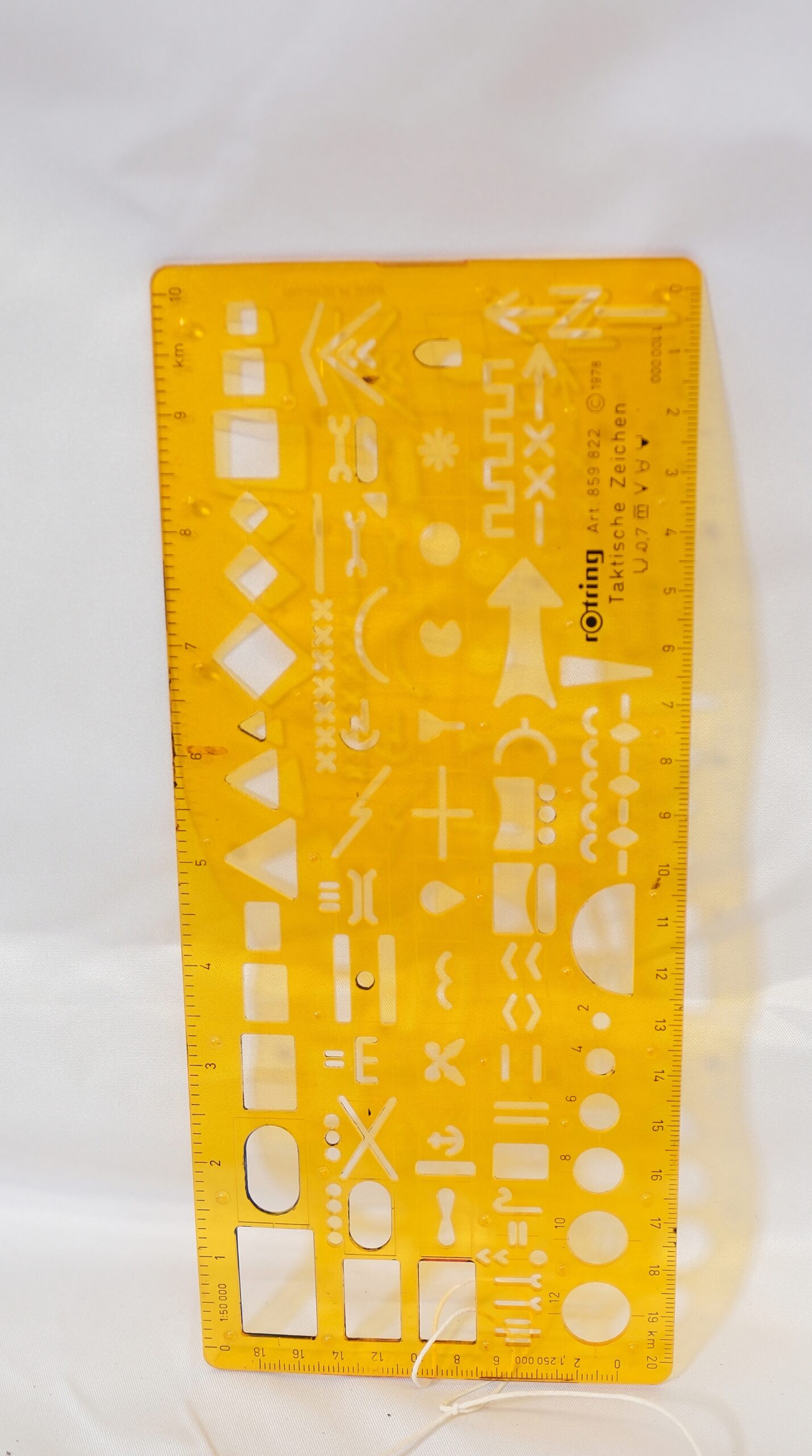 Tactical shapes stencil - Royal Anglian Regiment