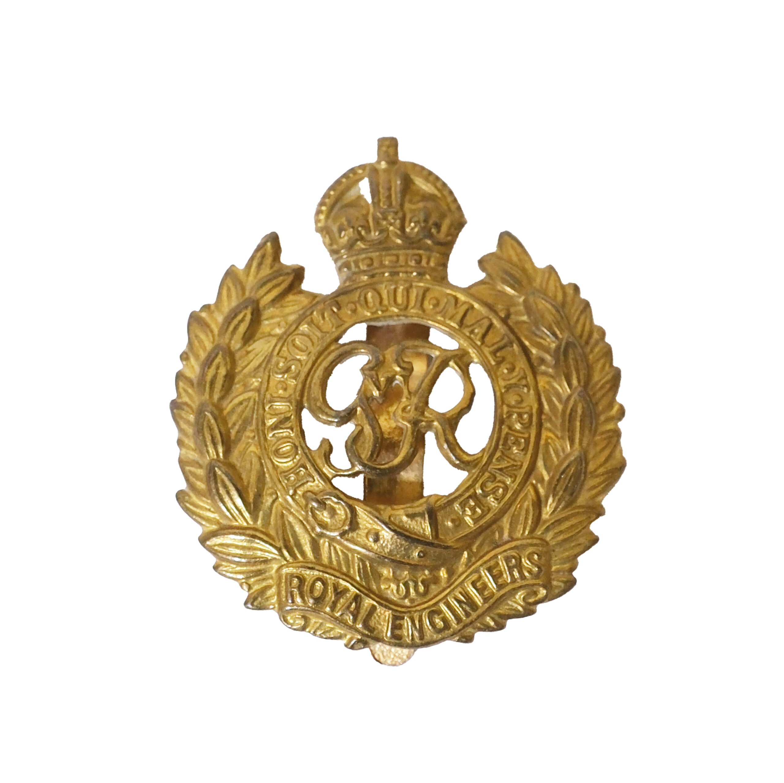 Royal Engineers metal Cap Badge - Royal Anglian Regiment