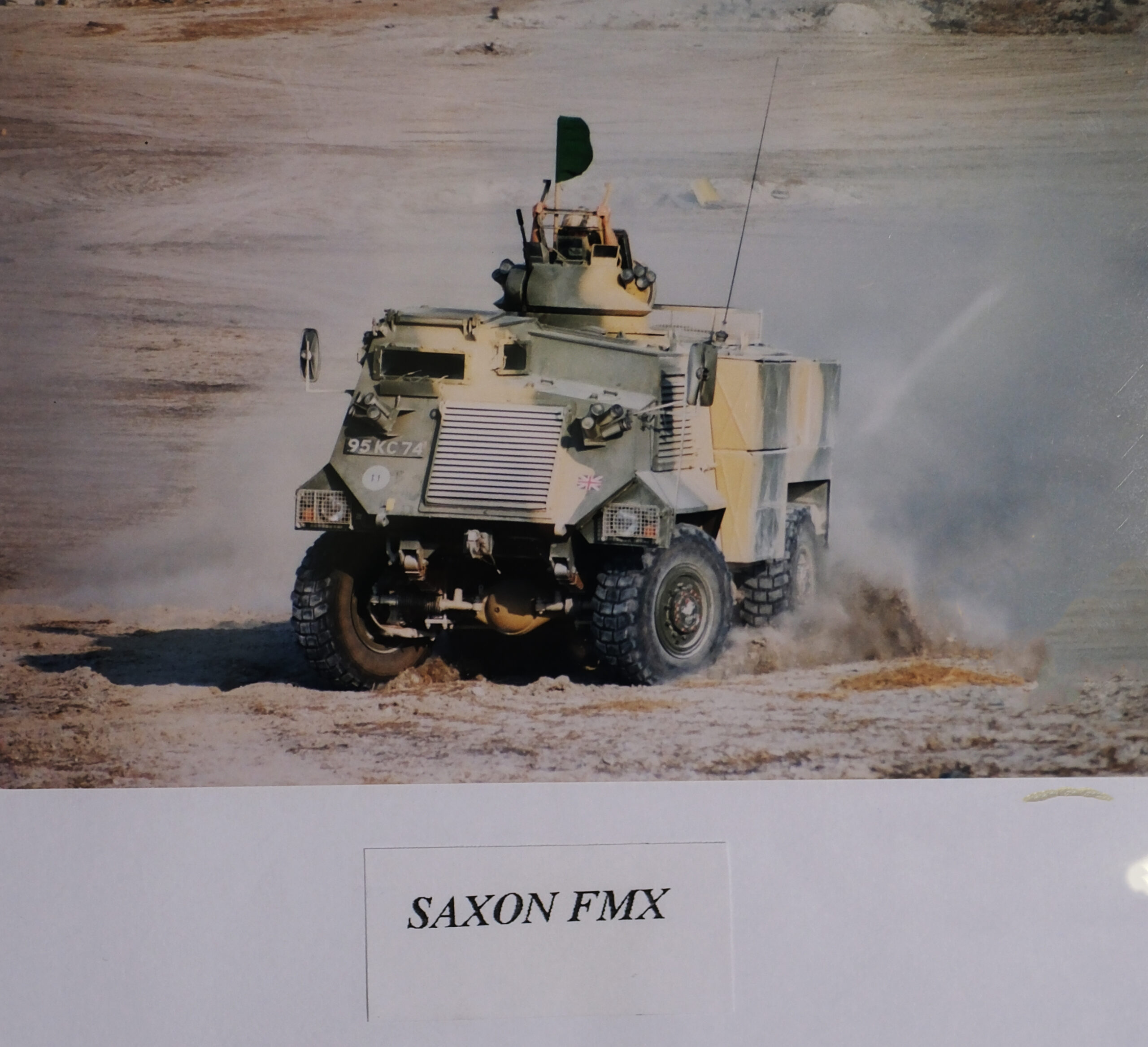 Saxon Armoured Personnel Carrier 2nd Battalion (The Poachers) Royal ...