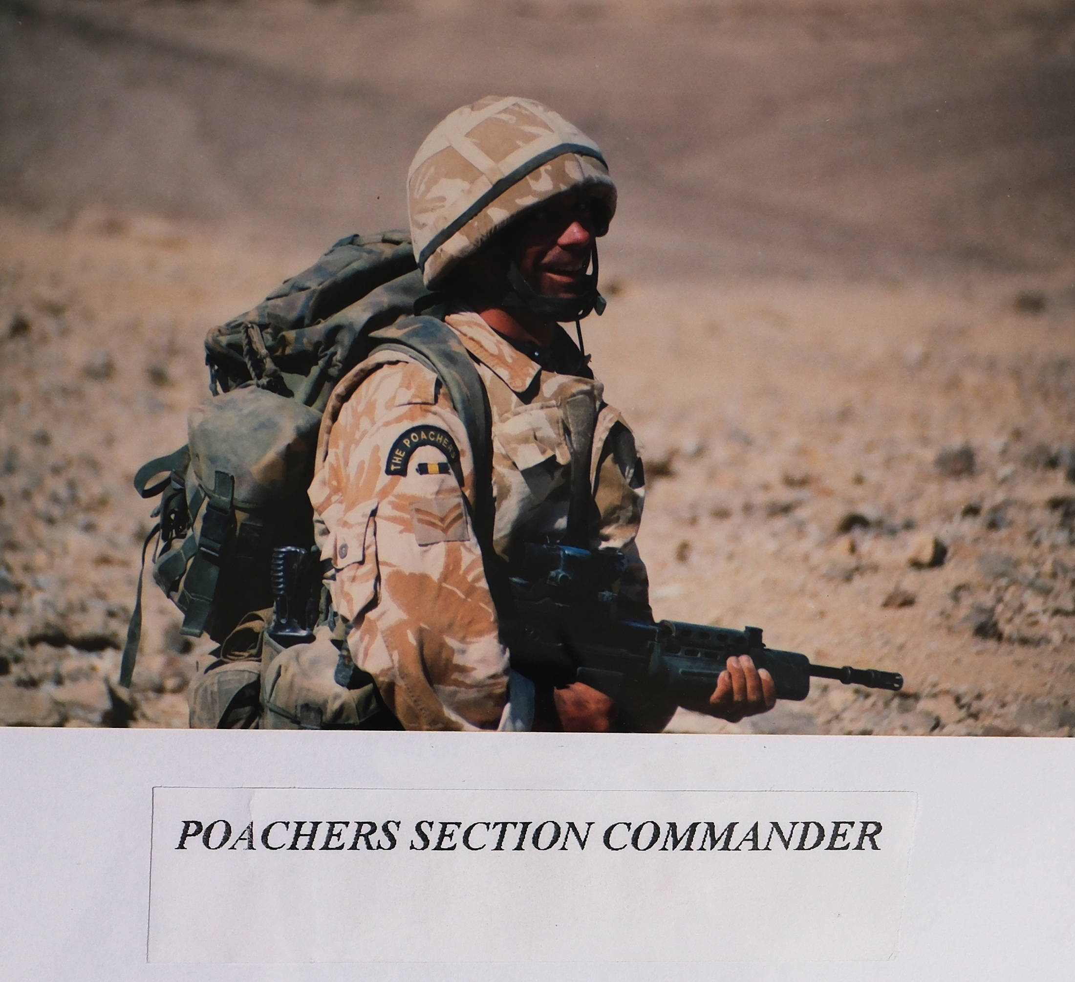 Section Commander 2nd Battalion (The Poachers) Royal Anglian Regiment ...