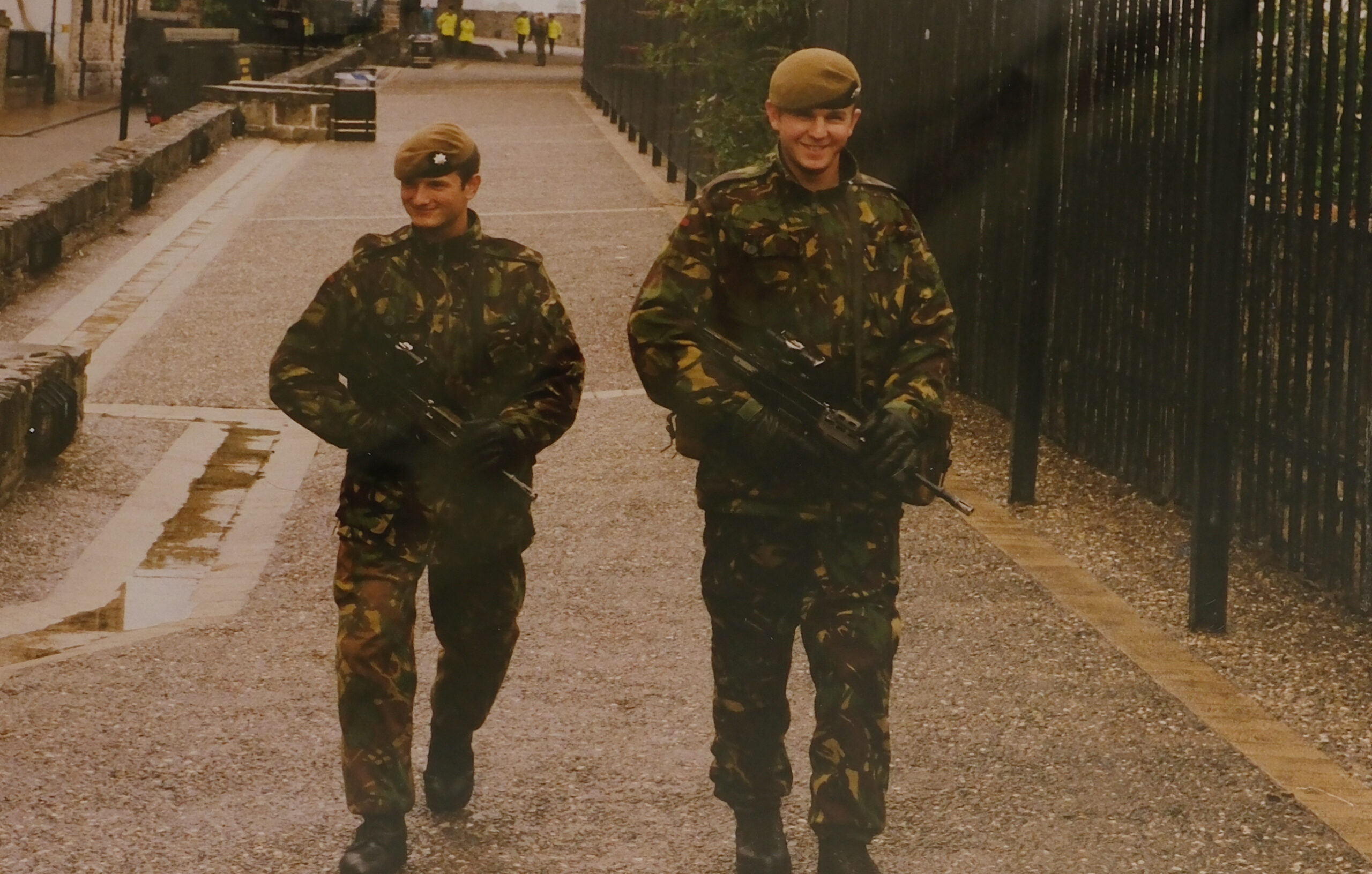 Lance Corporal Goreham and Lance Corporal Faye in Londonderry - Royal ...