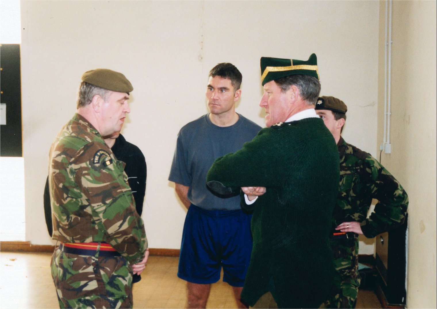 Major General A G Denaro CBE visit - Royal Anglian Regiment