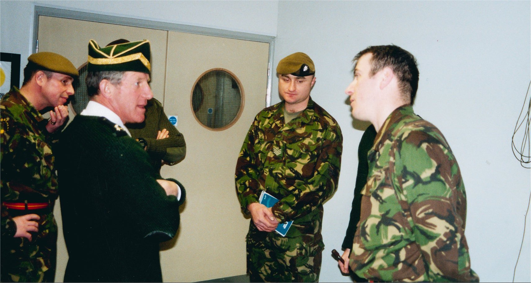 Major General A G Denaro CBE visit - Royal Anglian Regiment