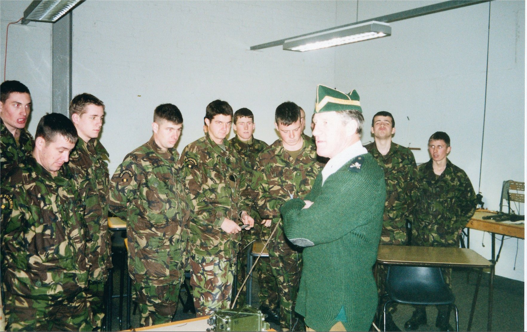 Major General A G Denaro CBE visit - Royal Anglian Regiment