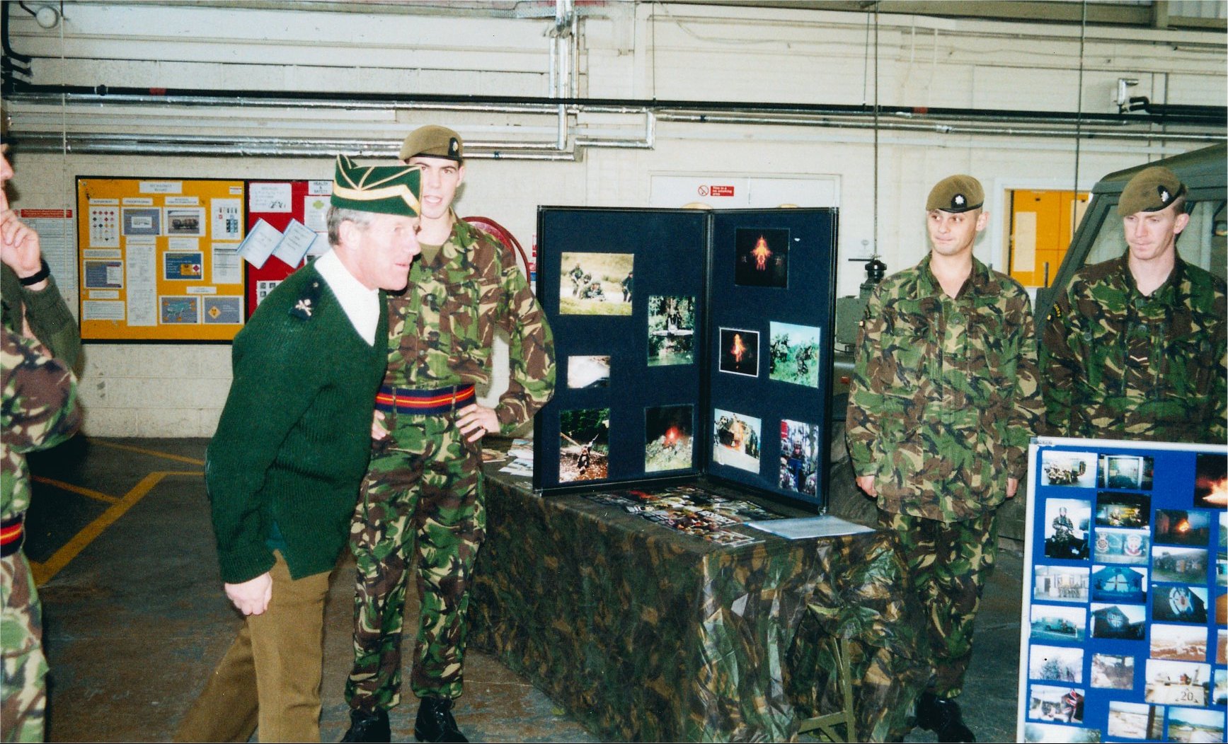 Major General A G Denaro CBE visit - Royal Anglian Regiment
