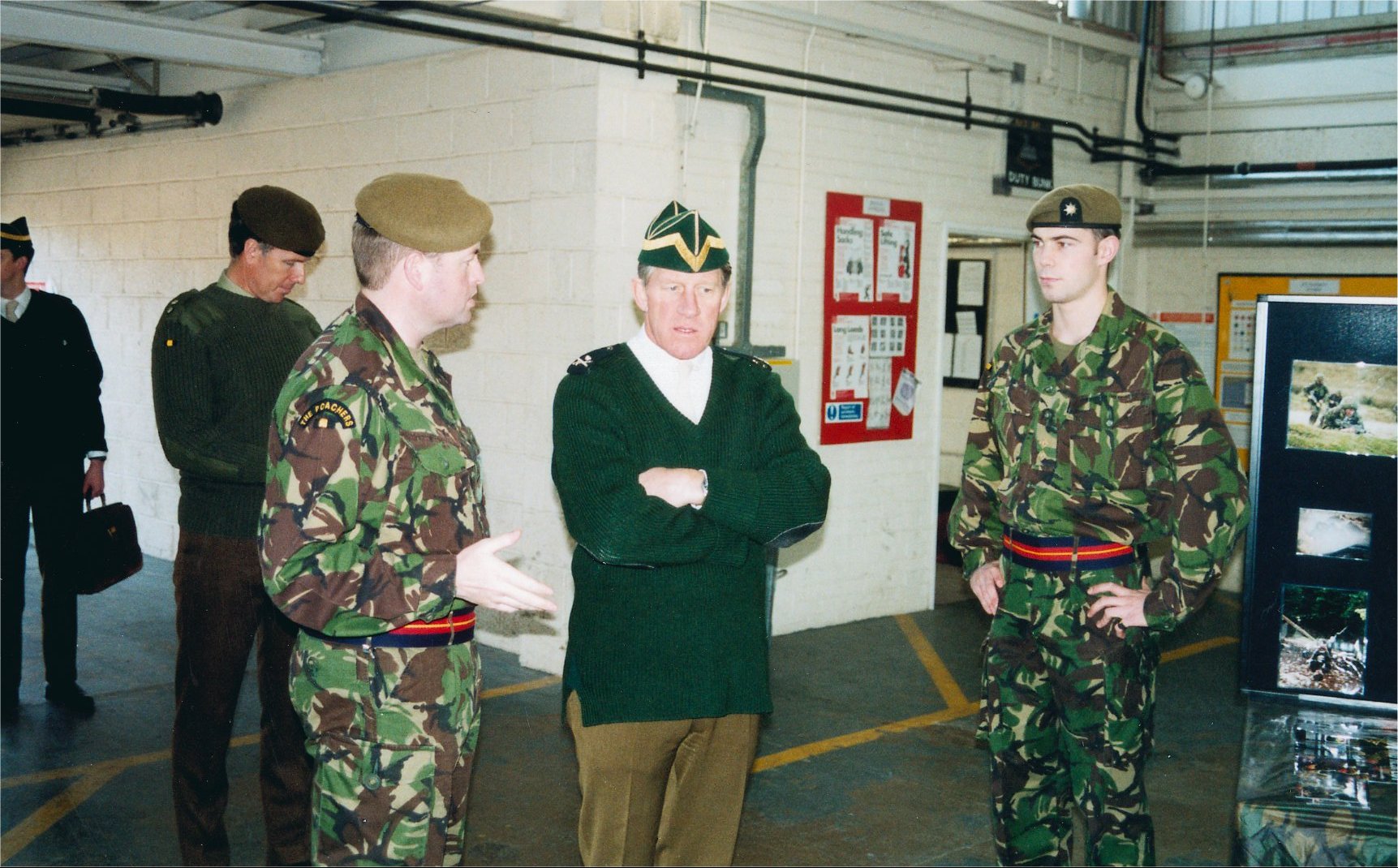 Major General A G Denaro CBE visit - Royal Anglian Regiment