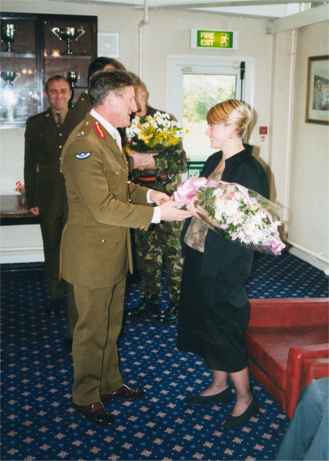 Major General A G Denaro CBE visit - Royal Anglian Regiment