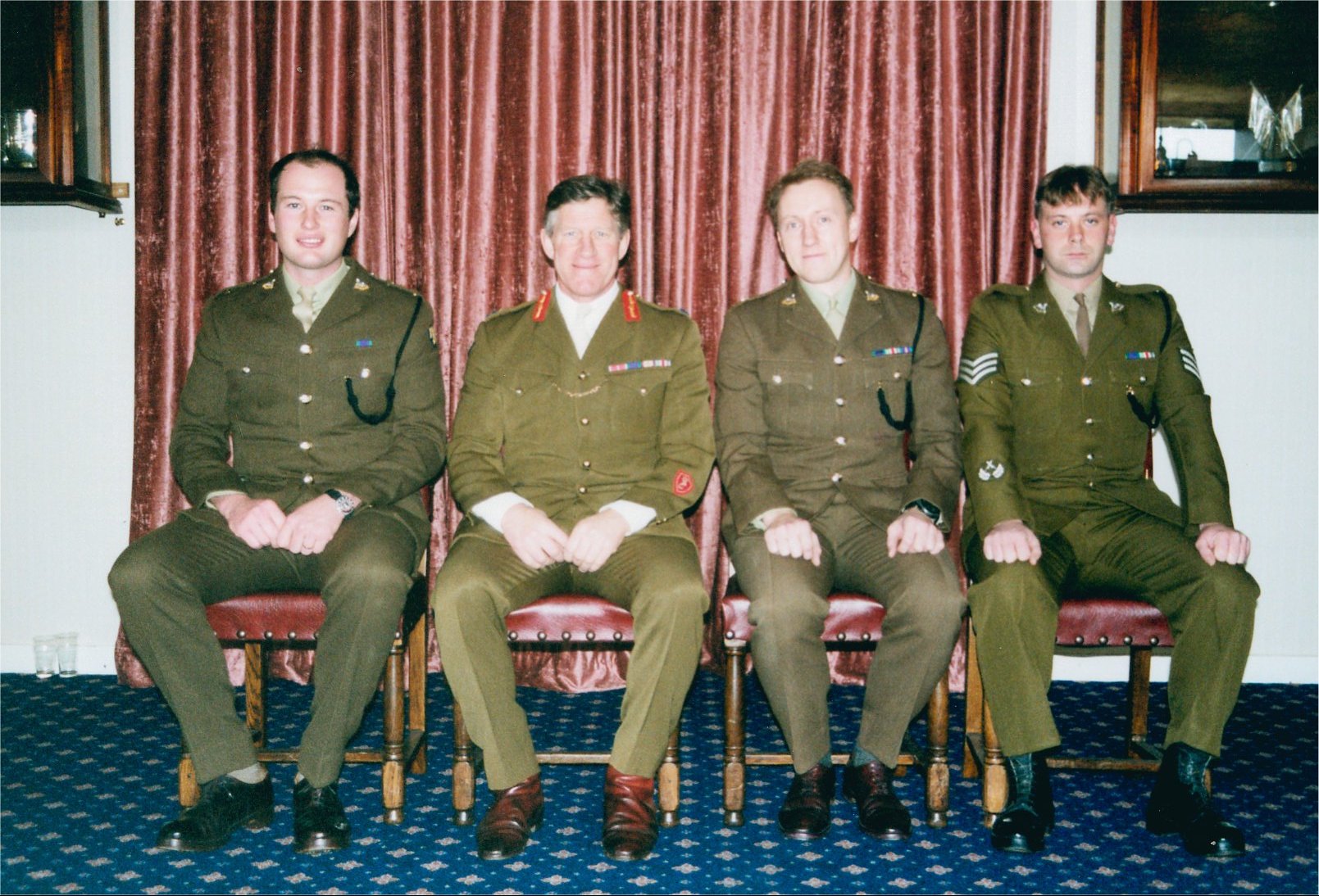 Major General A G Denaro CBE visit - Royal Anglian Regiment